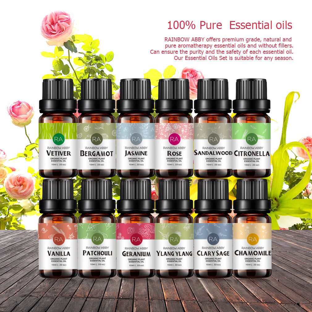 Essential Oils Set: Aromatherapy Gifts | RAINBOW ABBY – RainbowAbby 2013